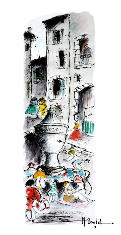 La fontaine - Atelier Michel Boulet