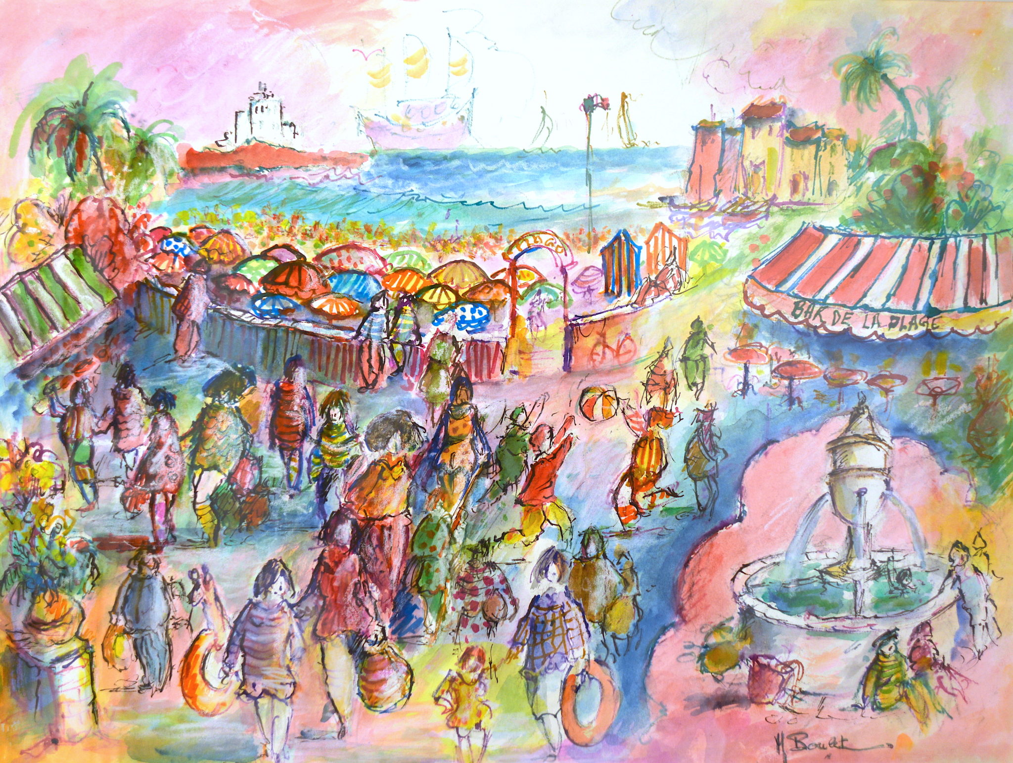 Original artworks - Atelier Michel Boulet